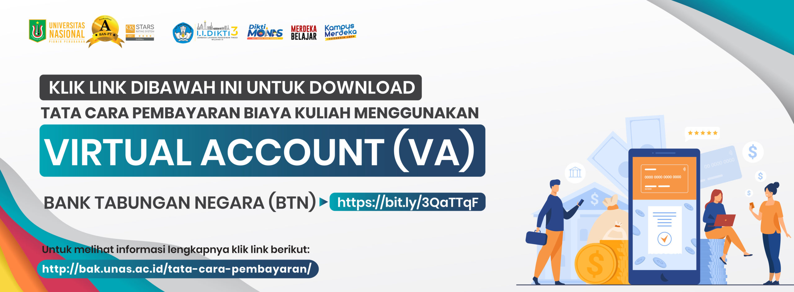 Tata Cara Pembayaran Biaya Kuliah Menggunakan Virtual Account (VA) Bank ...