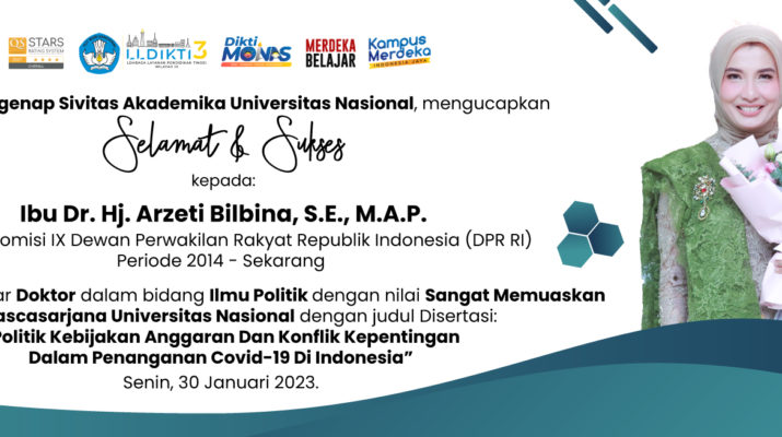 Selamat & Sukses Kepada Ibu Dr. Hj. Arzeti Bilbina, S.E., M.A.P., Atas Diraihnya Gelar Doktor ...