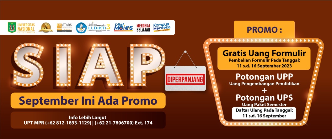September Ini Ada Promo Diperpanjang – MPR UNAS