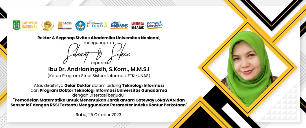 Selamat & Sukses Kepada Ibu Dr. Andrianingsih, S.Kom., M.M.S.I Atas ...